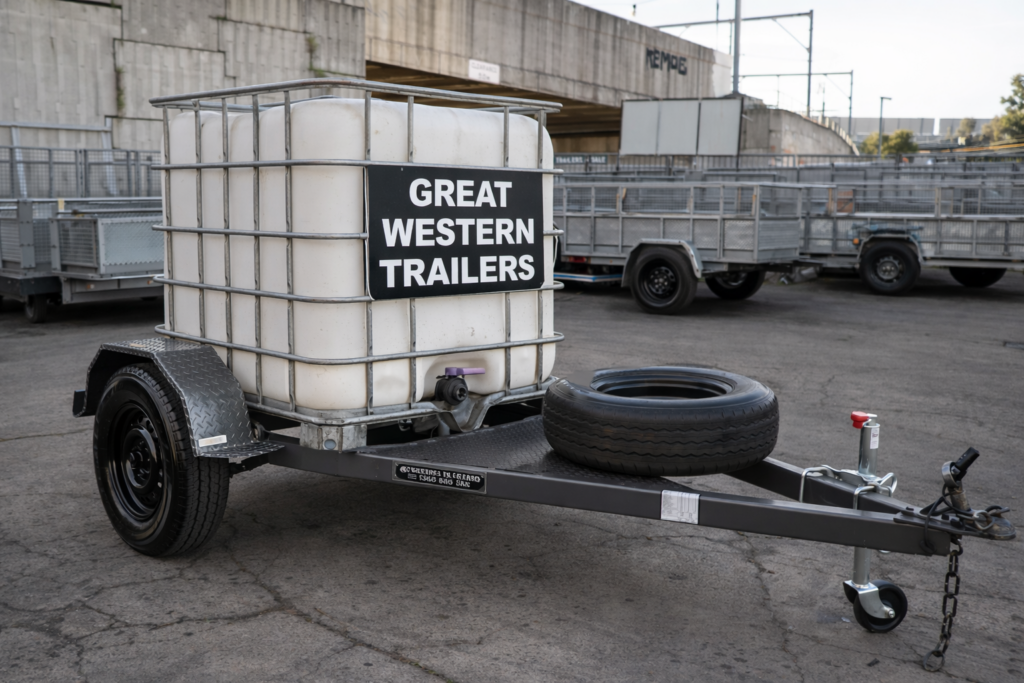 IBC Tank Trailer 1000L Heavy Duty with 2000 GVM Load